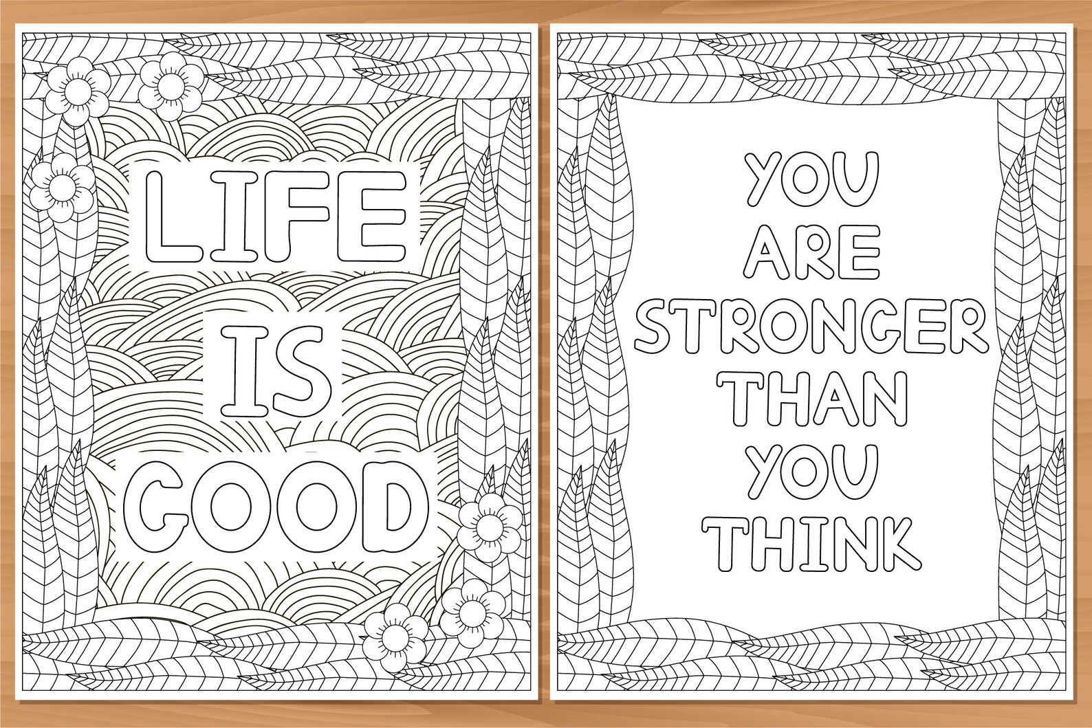 Affirmations Coloring Pages, Affirmation Coloring, Printable Quotes ...