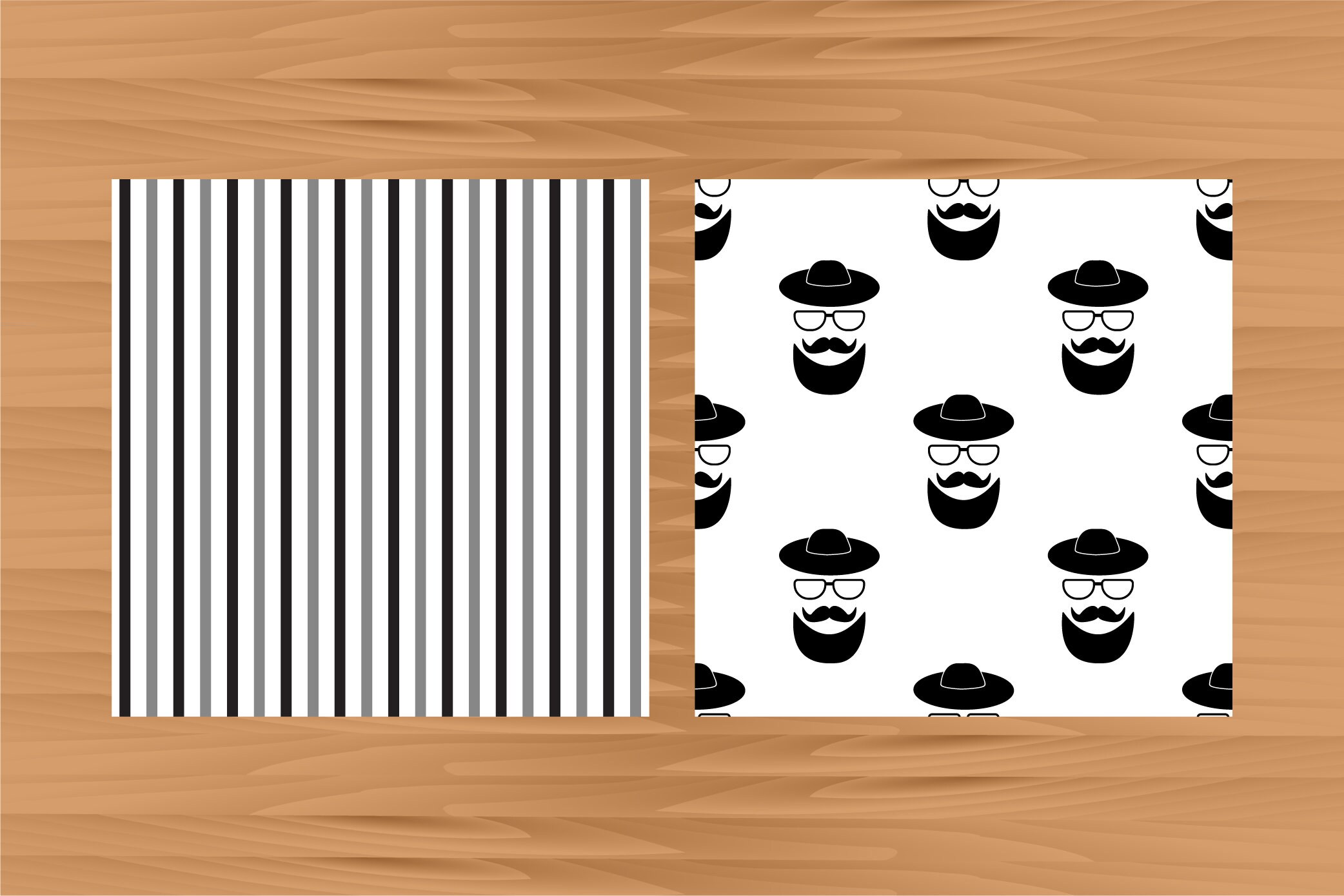 Man Digital Paper, Fathers Day Seamless Pattern, Scrapbook Paper ...