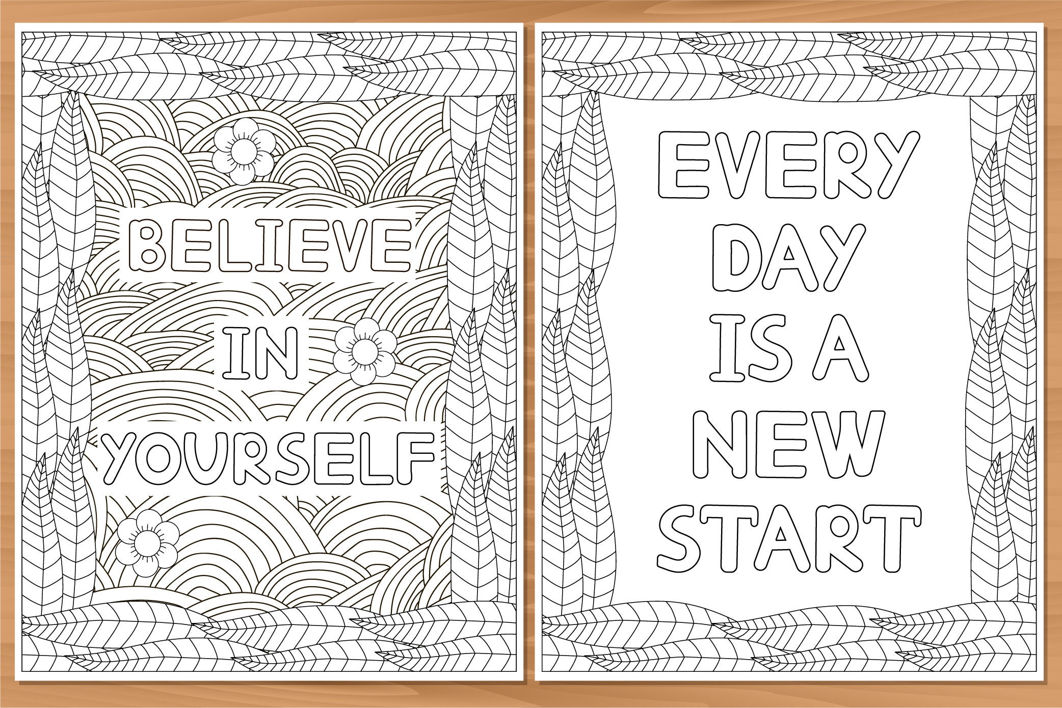 Affirmations Coloring Pages, Affirmation Coloring, Printable Quotes ...