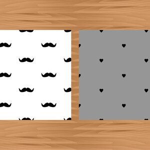 Man Digital Paper, Fathers Day Seamless Pattern, Scrapbook Paper ...