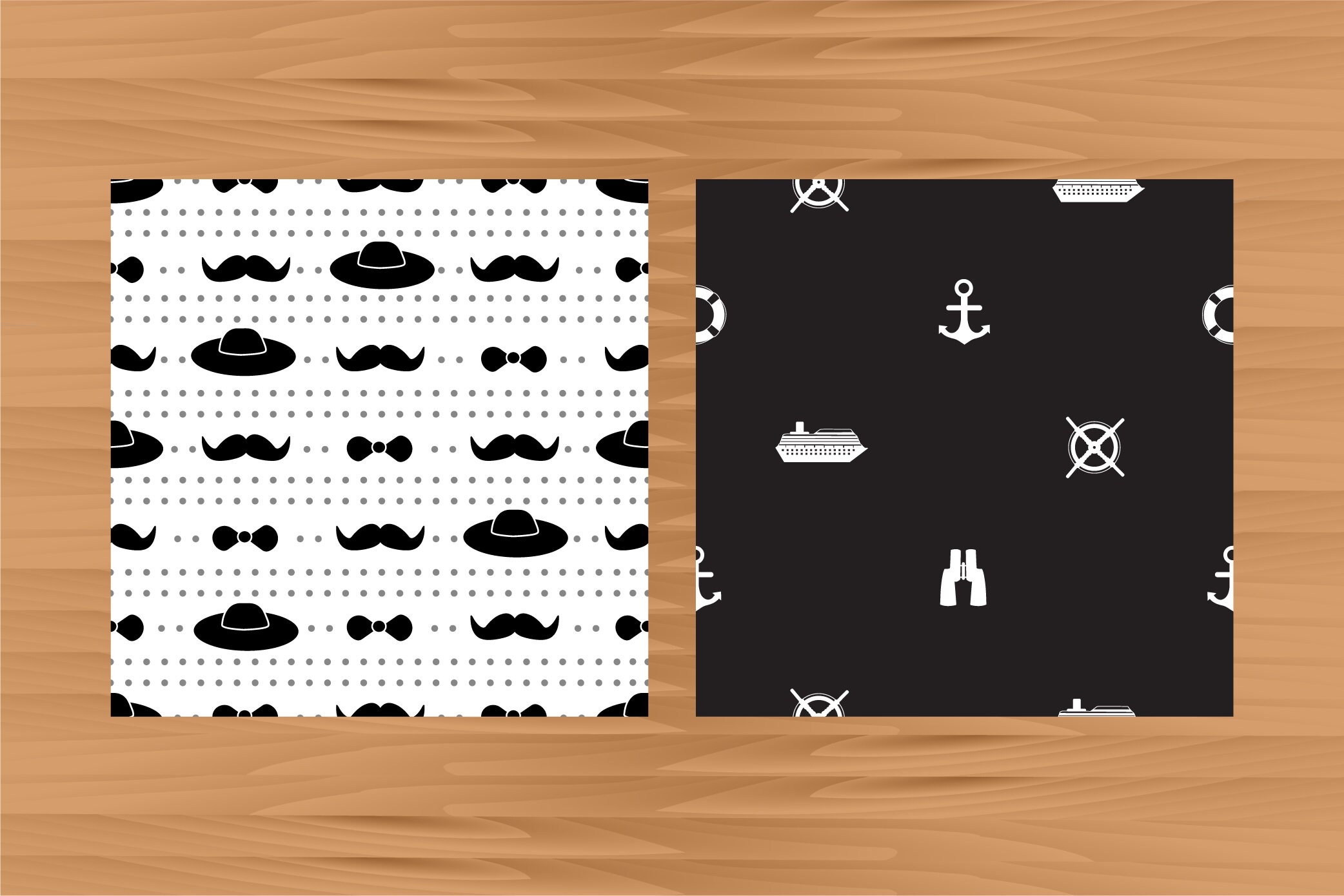 Man Digital Paper, Fathers Day Seamless Pattern, Scrapbook Paper ...