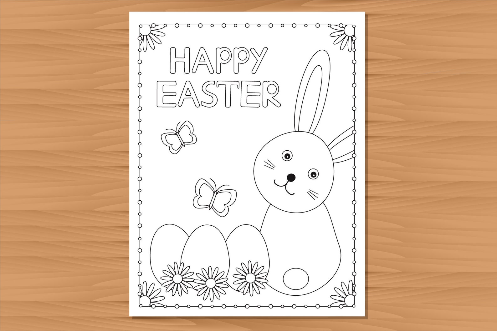 Spring Coloring Pages Easter Coloring Pages Bunny Coloring - Etsy