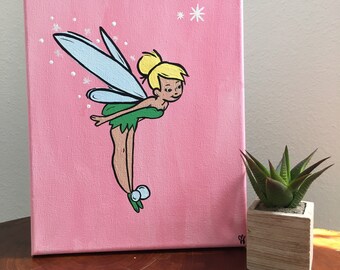 Tinker Bell Painting - Etsy