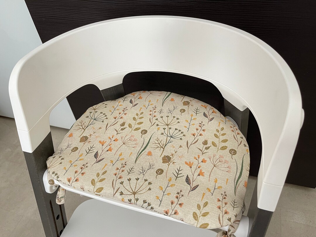 Seat Cushion Set for Stokke Steps High Chair - Flowers Nature - Etsy UK