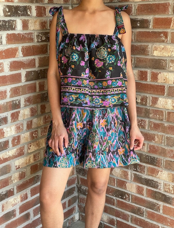 Clothing Handmade Floral Two Piece Set newaligner.com.br