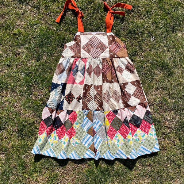 Patchwork Dress - Etsy