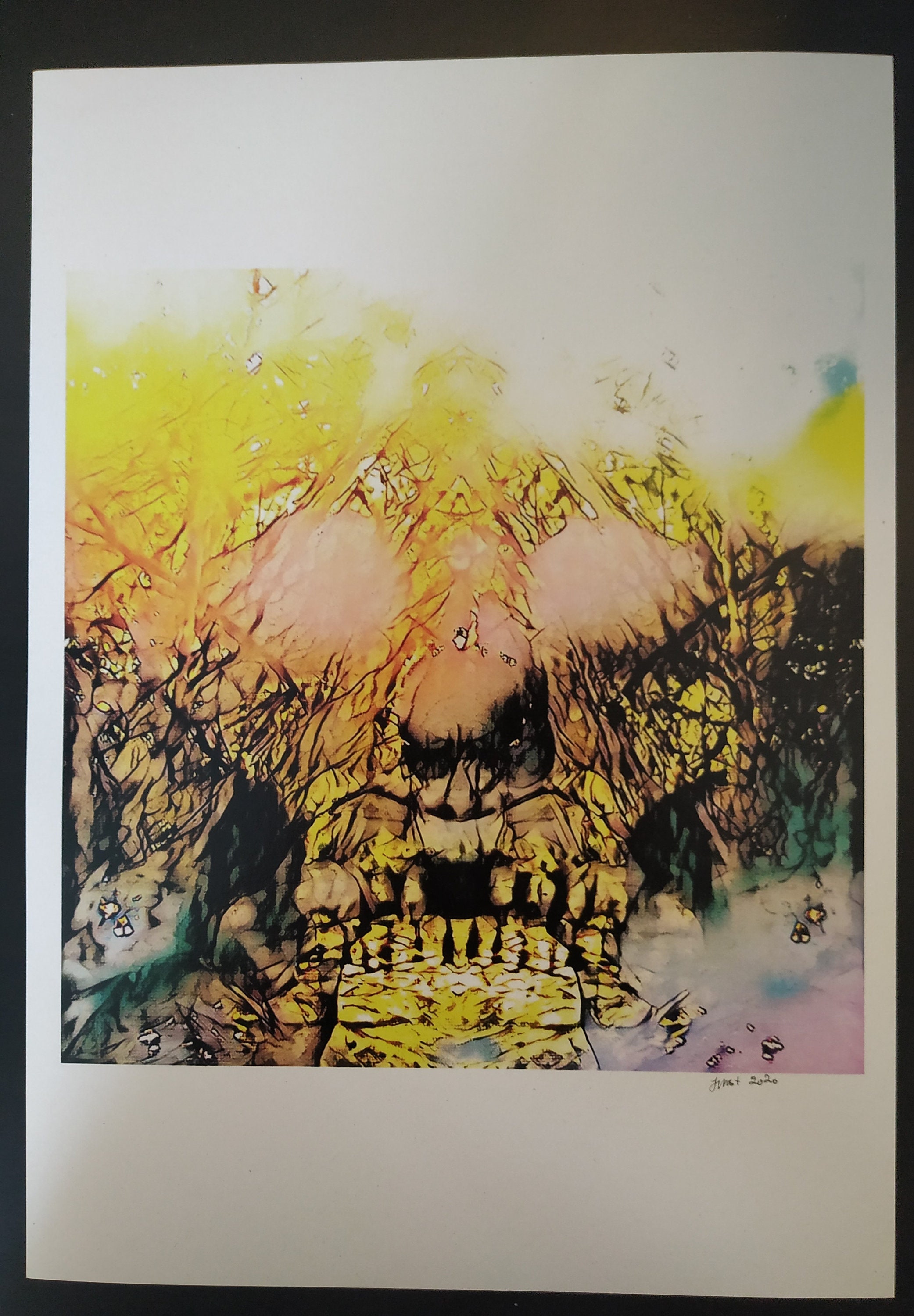 Father Time Art Print A4 - Etsy