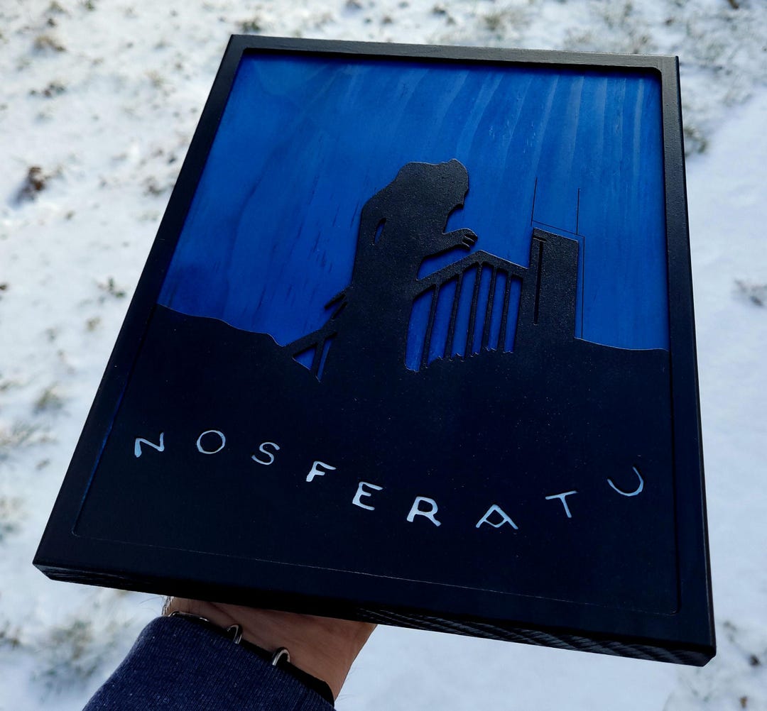 F.W. Murnau's Nosferatu (1922) - Horror Sign - Etsy