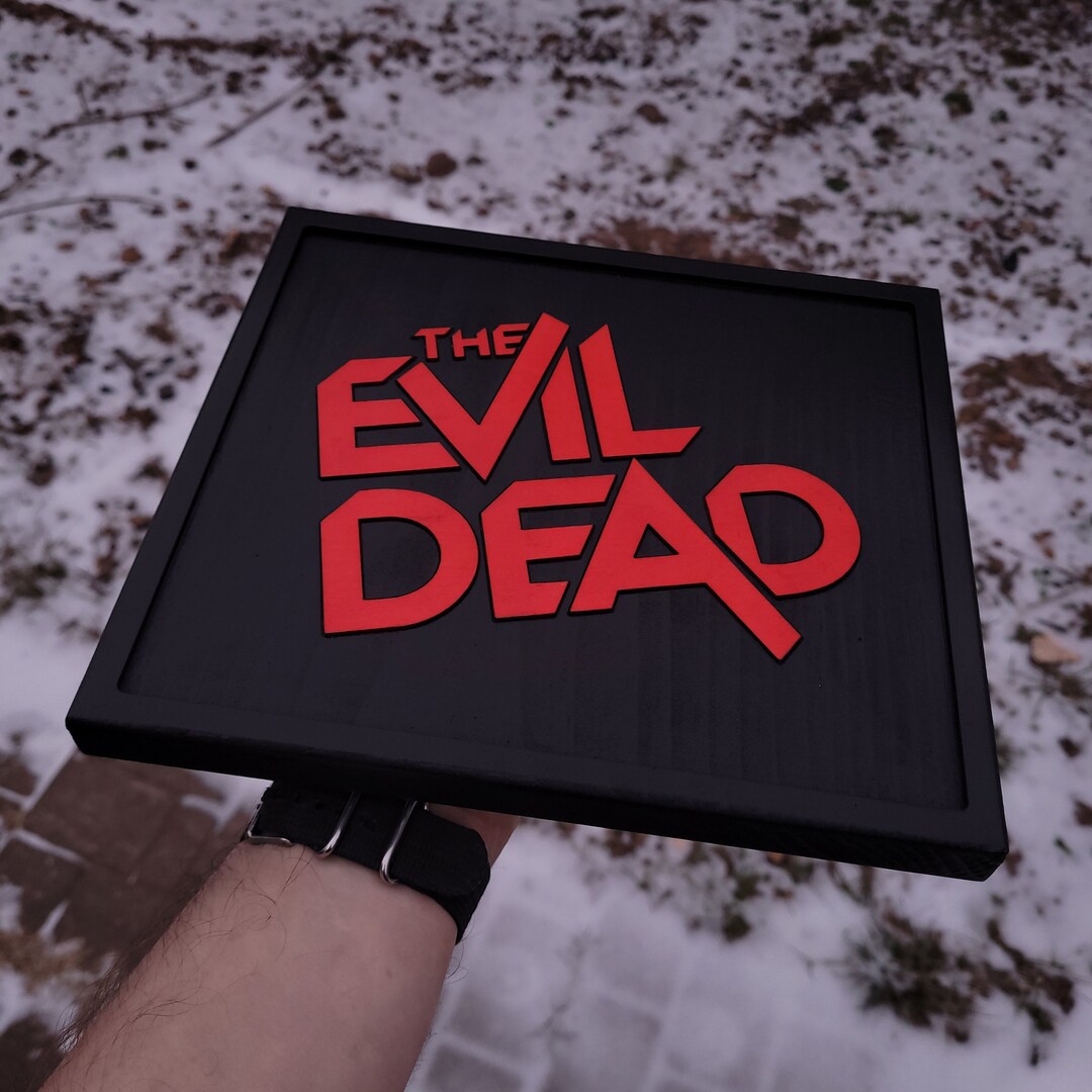 Sam Raimi's the Evil Dead Horror Sign - Etsy