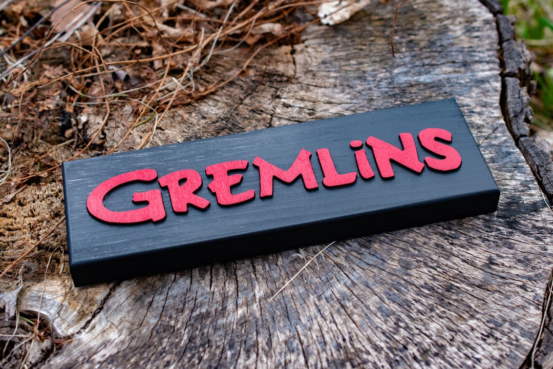 Gremlins Horror Sign - Etsy