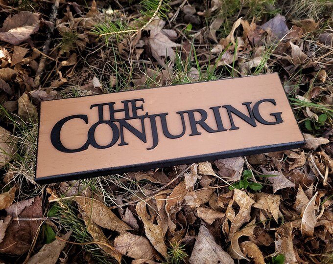 The Conjuring - Horror Sign - Etsy