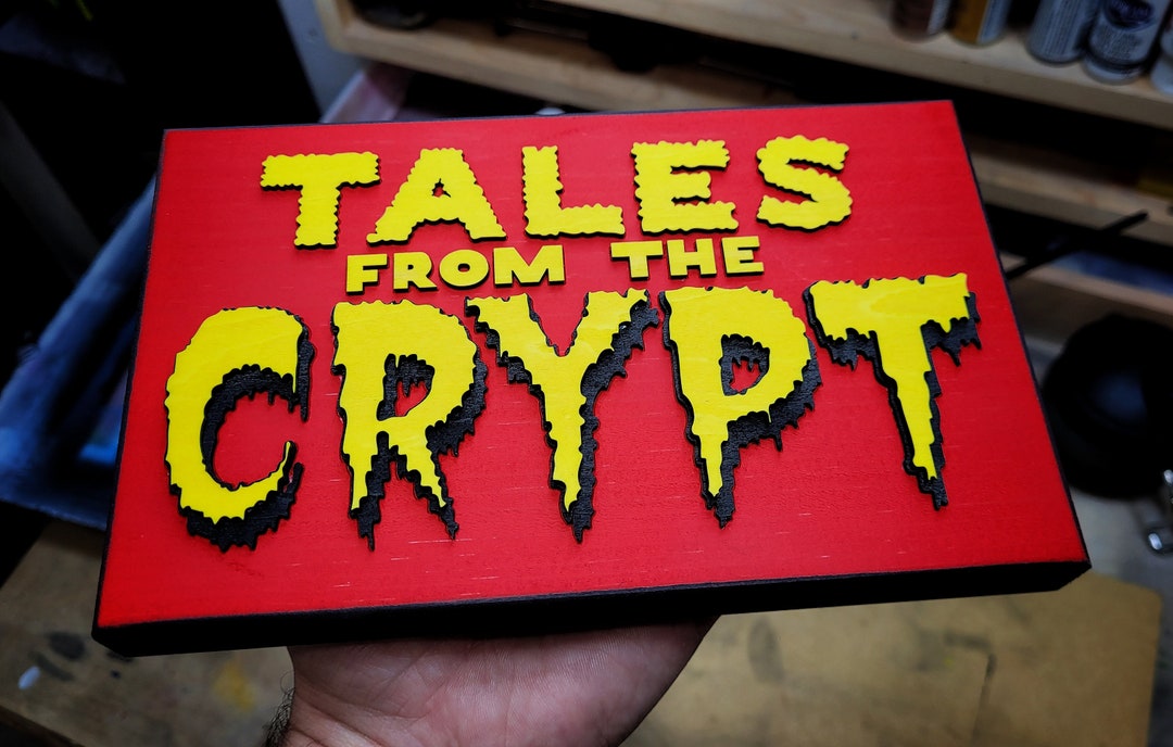 Tales From the Crypt Horror Plaque - Etsy