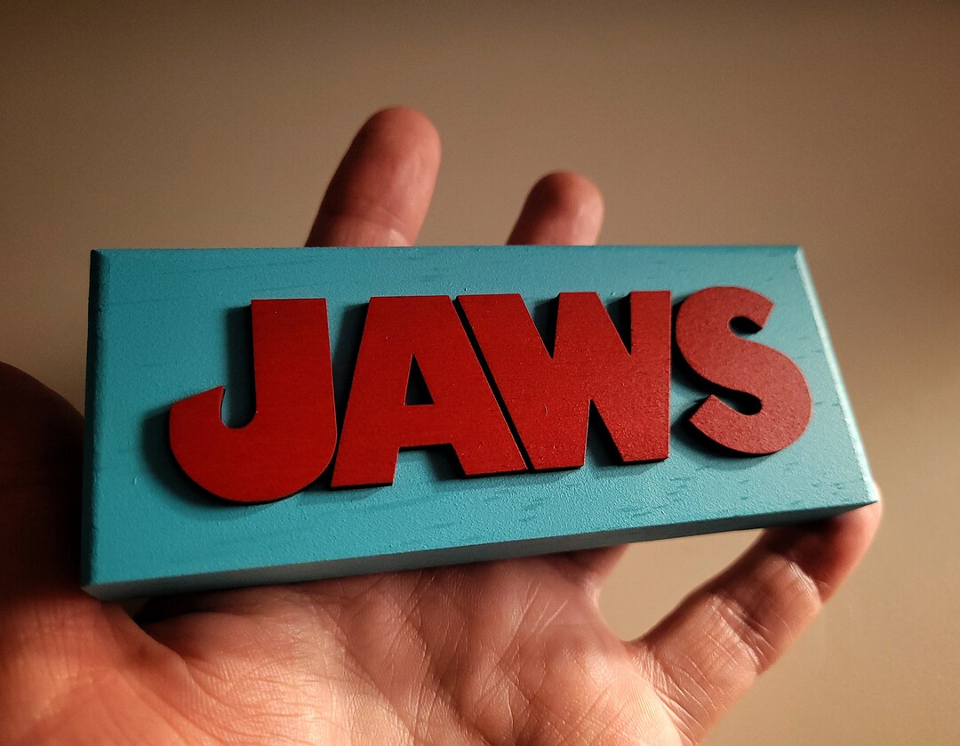 Steven Spielberg's Jaws - Mini Horror Sign - Etsy