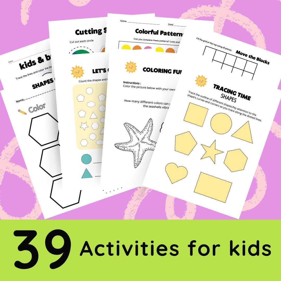 Early Finishers Activity Book – Printable Learning Fun for Kids ...