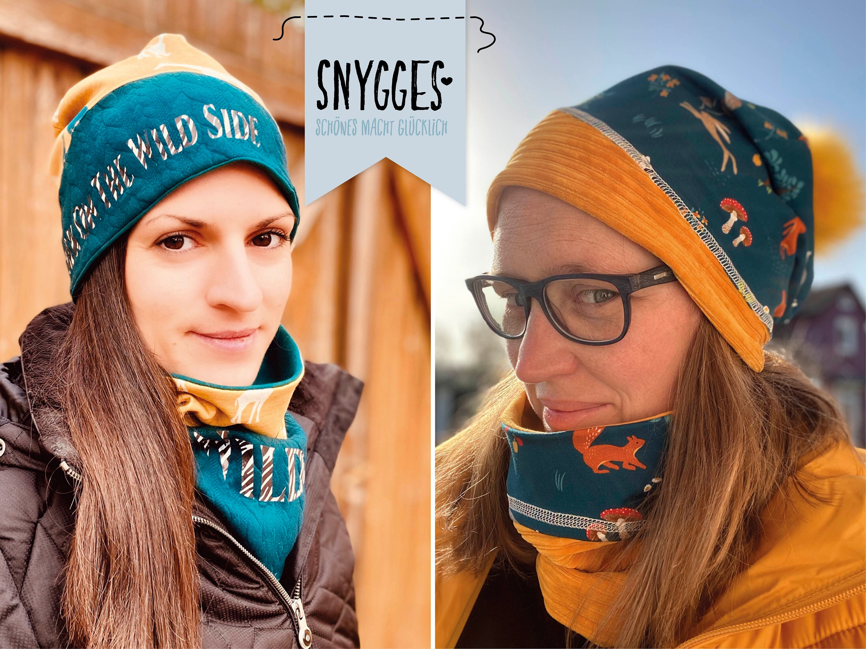 Beanie und Loop - Schnittmuster und Anleitung (inkl. Ebenen und ...