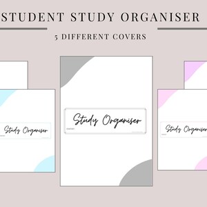 Student Study Organiser, Study Planner, Ultimate Study Organiser ...