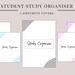 Student Study Organiser, Study Planner, Ultimate Study Organiser ...