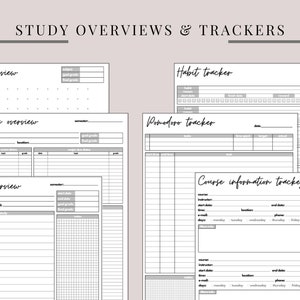 Student Study Organiser, Study Planner, Ultimate Study Organiser ...
