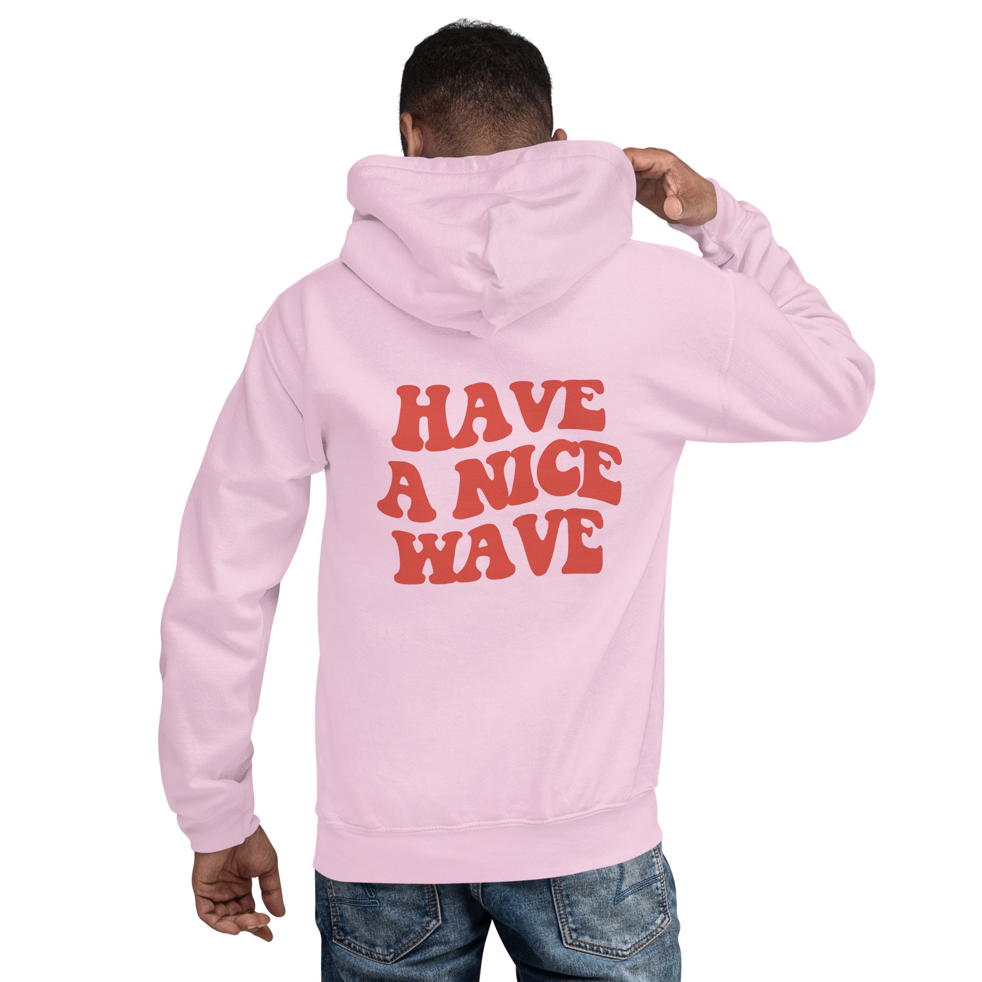 Trendy Oversized Hoodie, Have a Nice Wave Hoodie, Surf Hoodie, Surfer ...