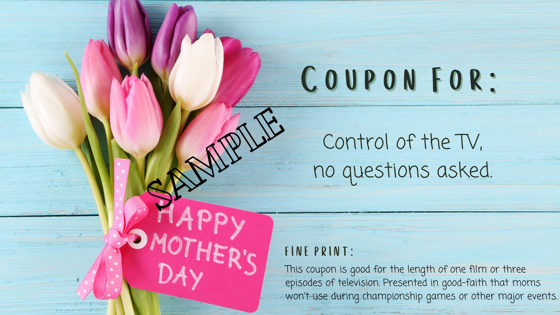 Mother's Day Coupons (printable & Downloadable 10-pack!) - Etsy