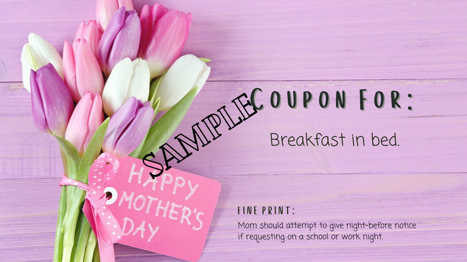 Mother's Day Coupons (printable & Downloadable 10-pack!) - Etsy