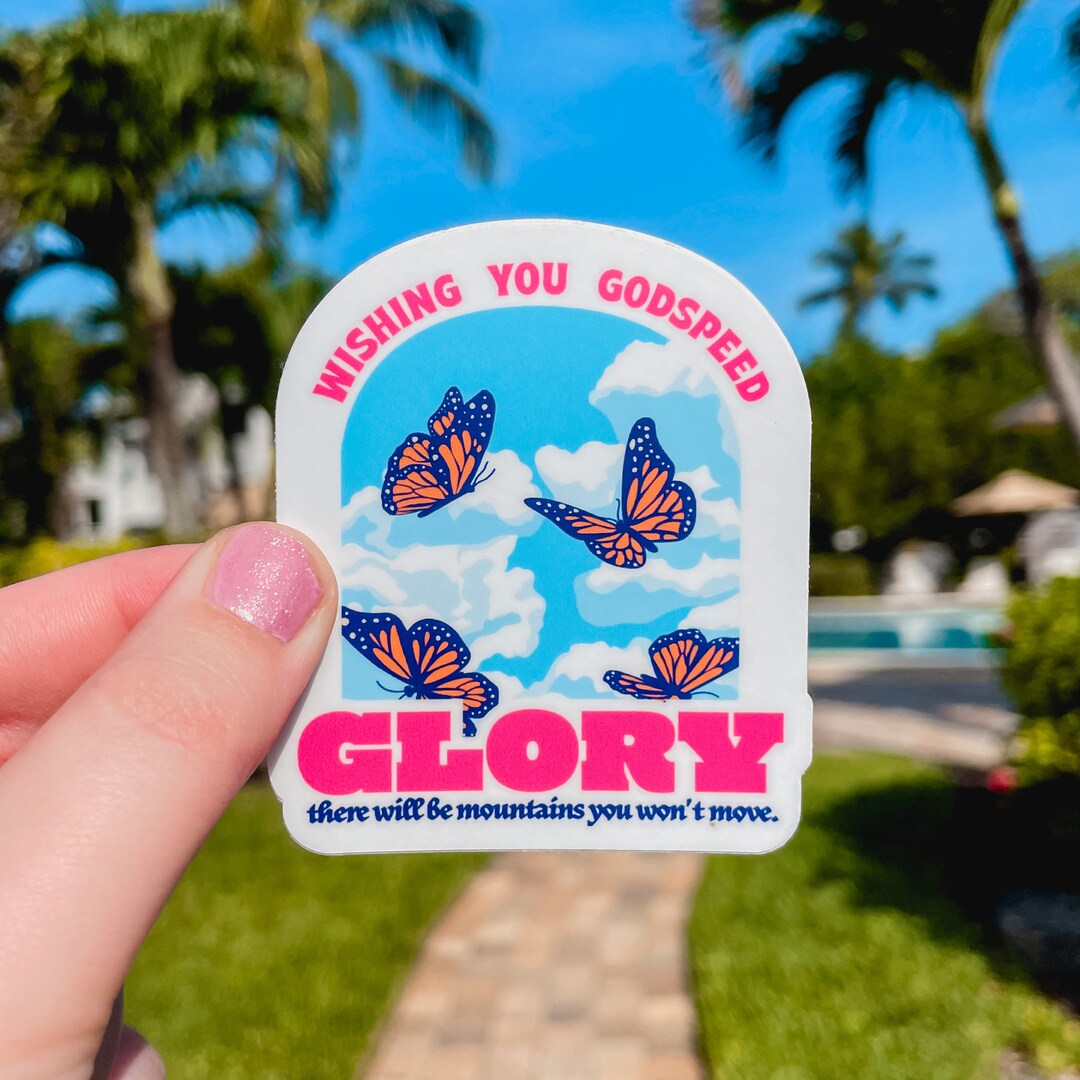 Godspeed Sticker - Waterproof - Etsy