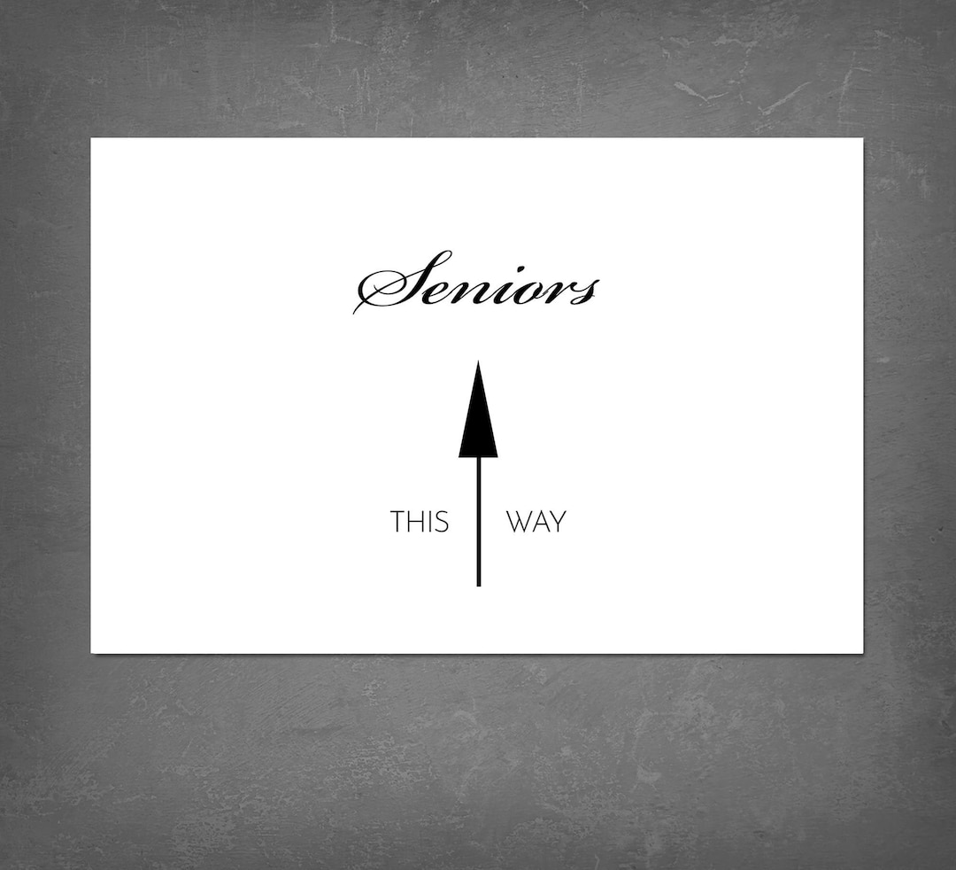 Letreros imprimibles para la escuela superior y la escuela secundaria ...