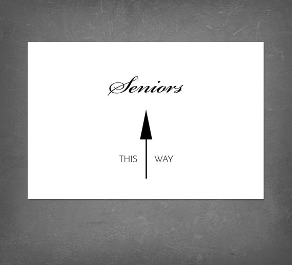 Printable Senior School and Junior School Signs. Digital Files - Etsy