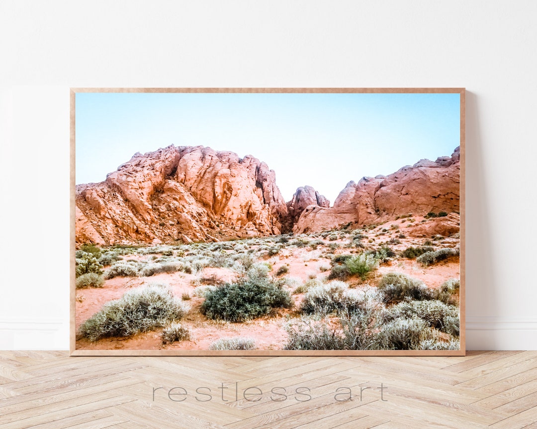 Printable Art | Digital Download | Photography 'red Rocks' Print ...