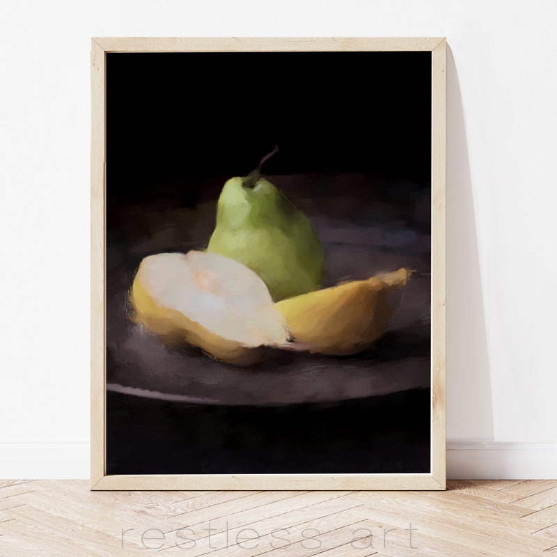 Painted Pears - Etsy