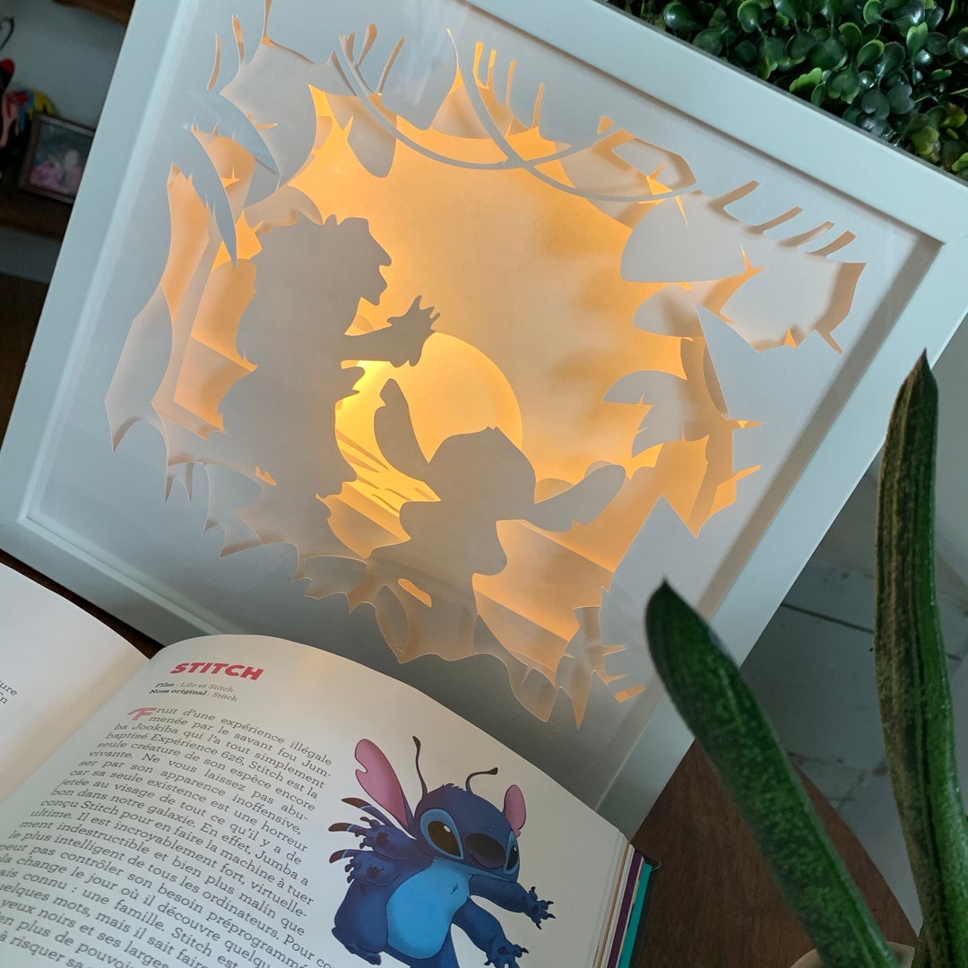 Lilo and Stitch Light Frame - Etsy