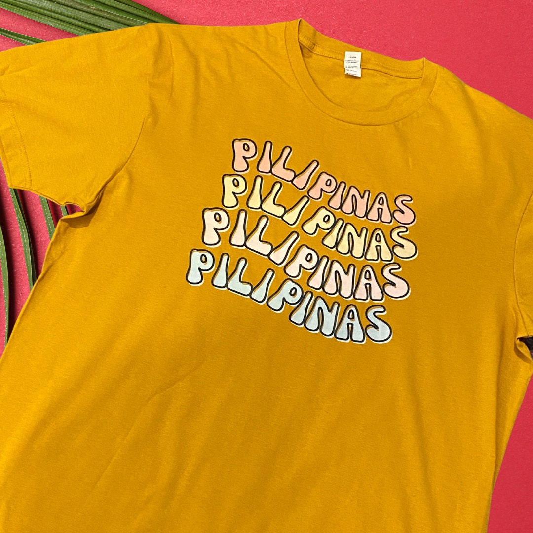 Pilipinas, Filipino Inspired T-shirt Summer Filipino Shirt Gift for Her ...