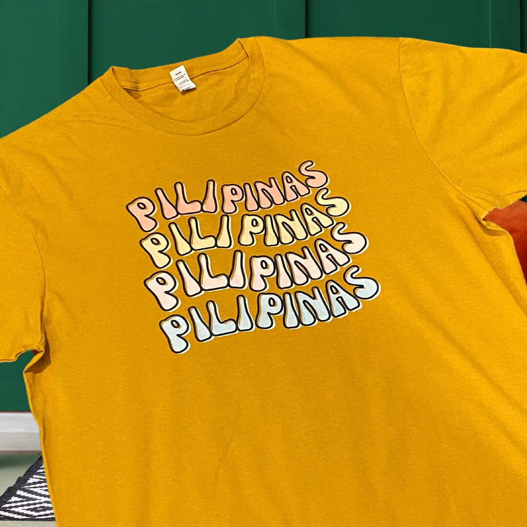 Pilipinas, Filipino Inspired T-shirt Summer Filipino Shirt Gift for Her ...