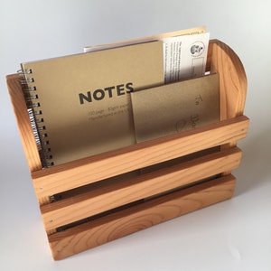 Wooden Letter Rack Rustic Wooden Letter Rack Mail Holder - Etsy UK