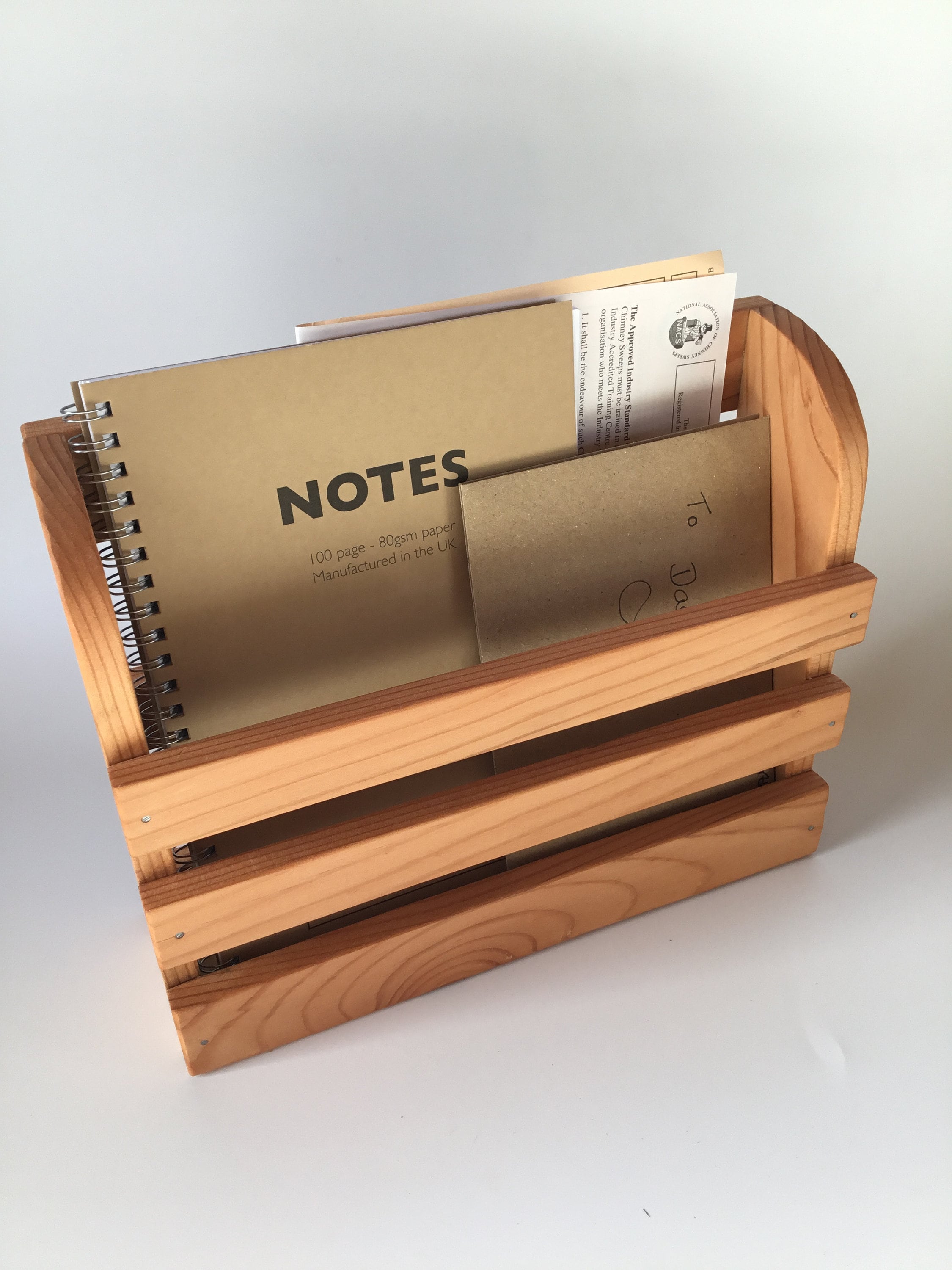 Wooden Letter Rack Rustic Wooden Letter Rack Mail Holder - Etsy UK