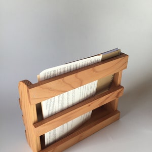 Wooden Letter Rack Rustic Wooden Letter Rack Mail Holder - Etsy UK