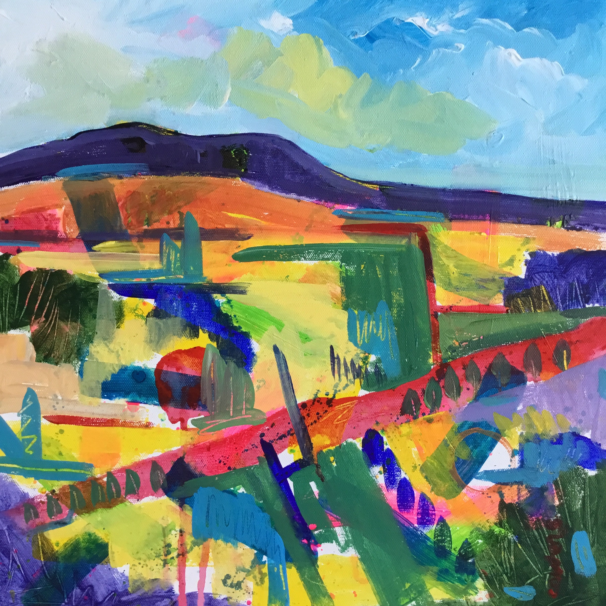 Abstract Landscape Paintings Famous Artists