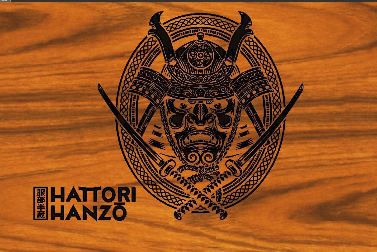 Chopping Board Samurai DXF Bread Board - Etsy Canada