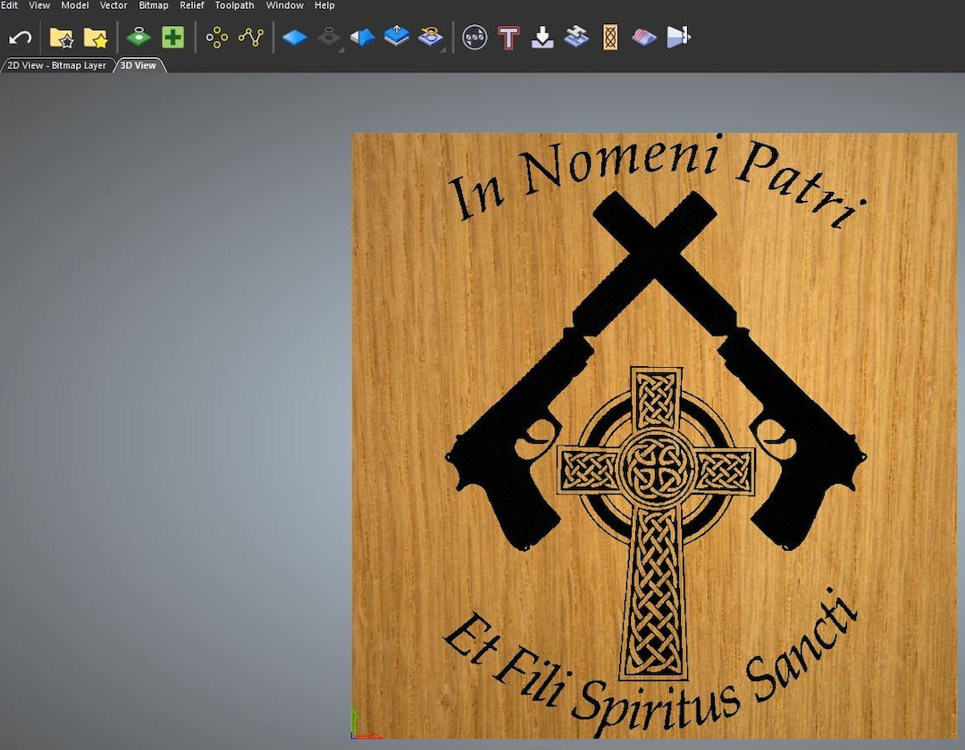 Boondock Saints in Nomeni Patri_et Fili Spiritus Sancti DXF - Etsy