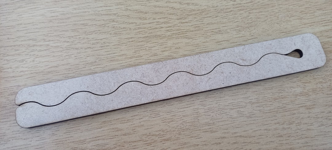 Potato Crisps Bag Clip Laser Cut Svg Template Glowforge Gift Dxf Vector ...