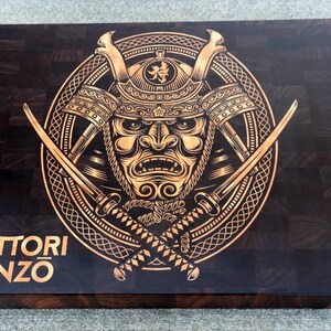 Chopping Board Samurai DXF Bread Board | Etsy Canada