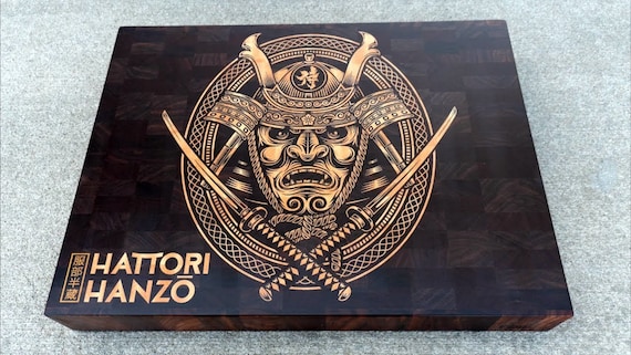 Chopping Board Samurai DXF Bread Board | Etsy Canada