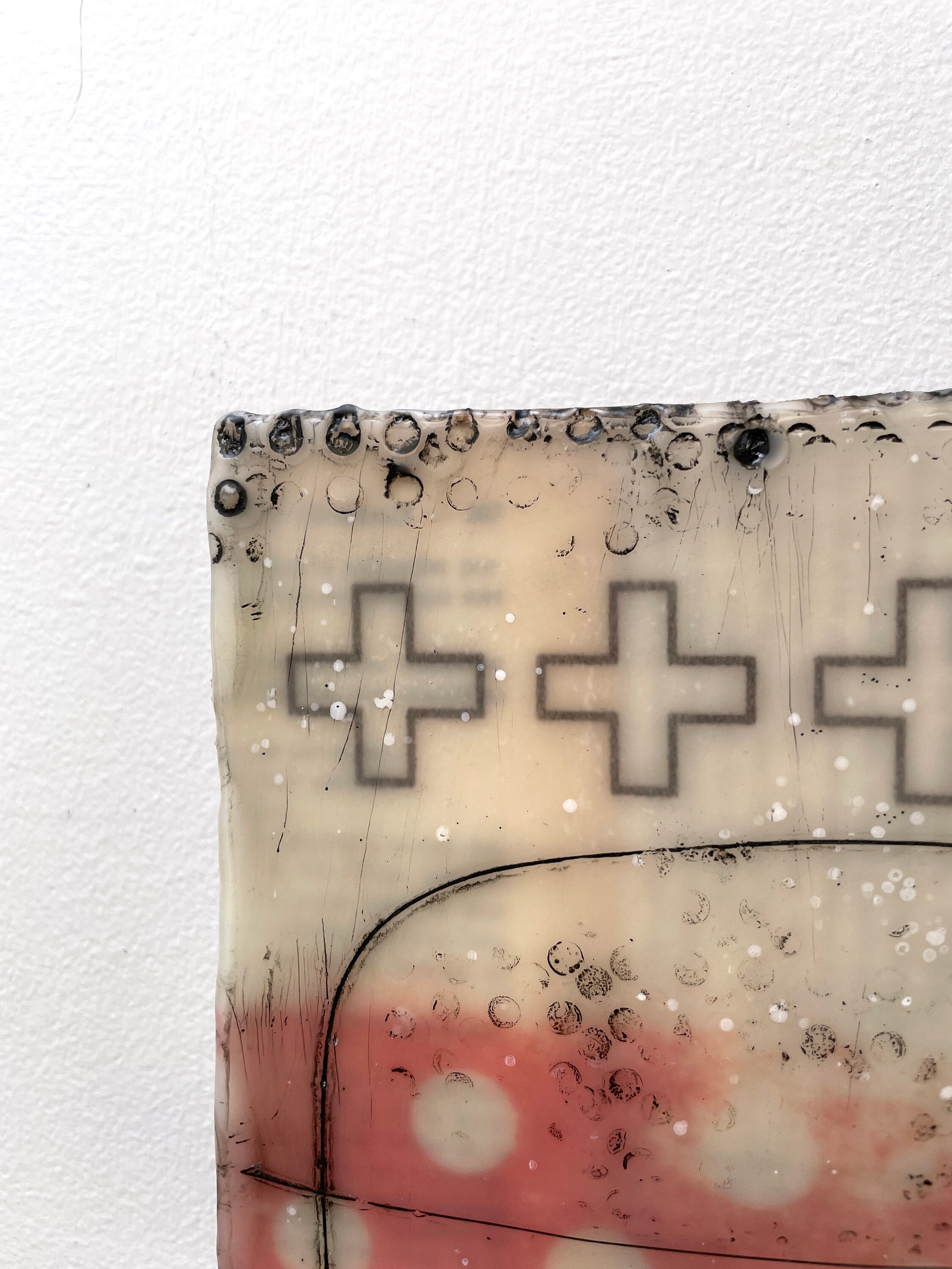 6x6 Encaustic Painting, Encaustic Collage, Encaustic Painting Original ...