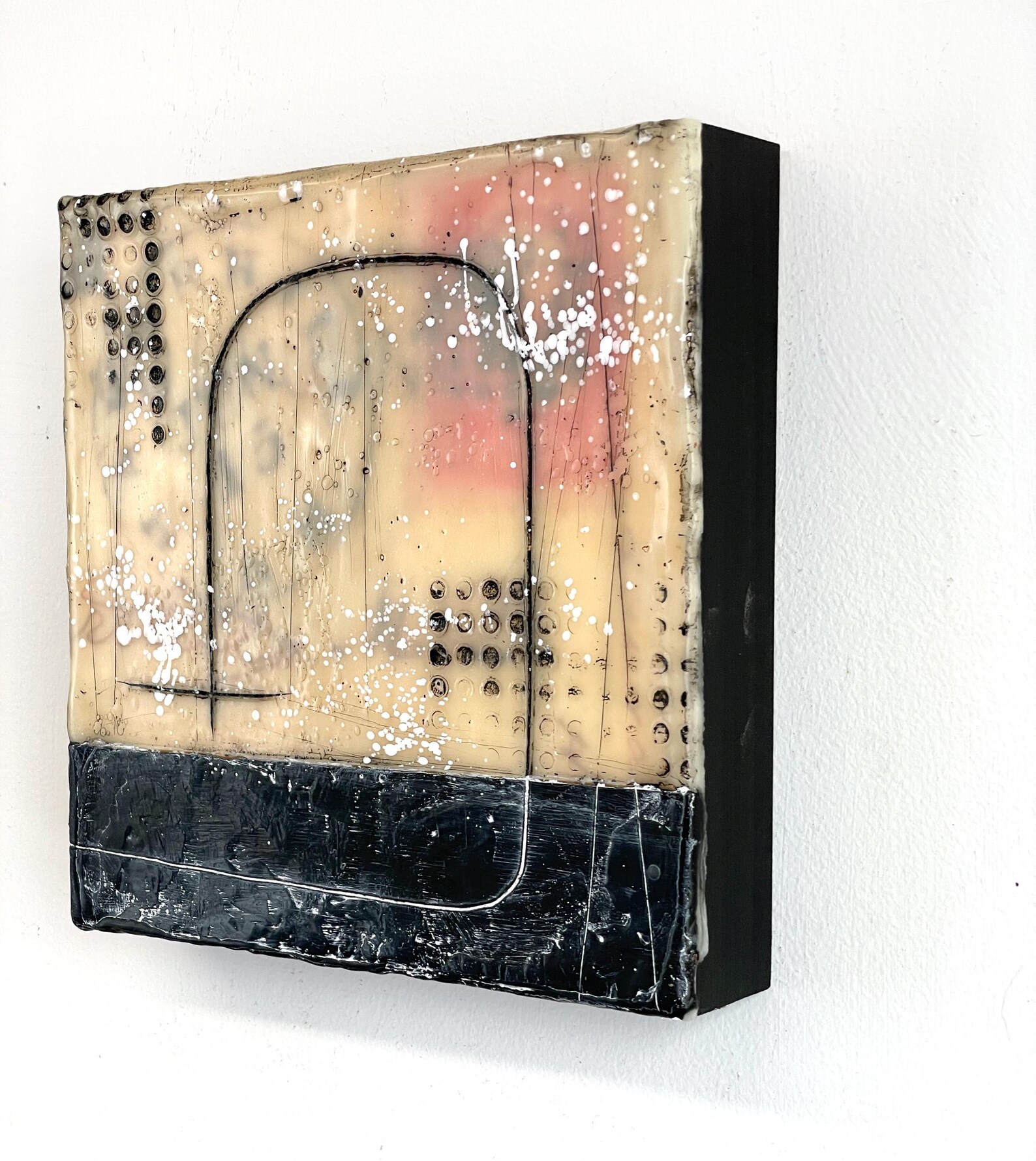 8x8 Encaustic Painting, Encaustic Collage, Collage Art, Encaustic ...