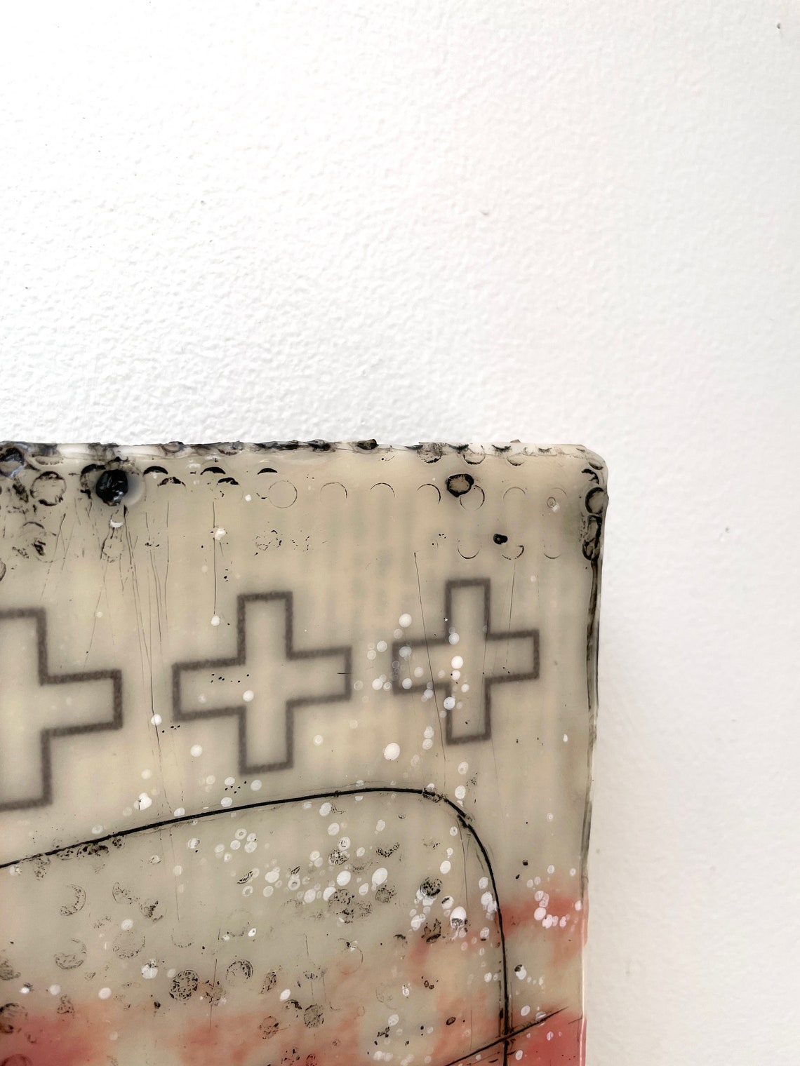 6x6 Encaustic Painting, Encaustic Collage, Encaustic Painting Original ...