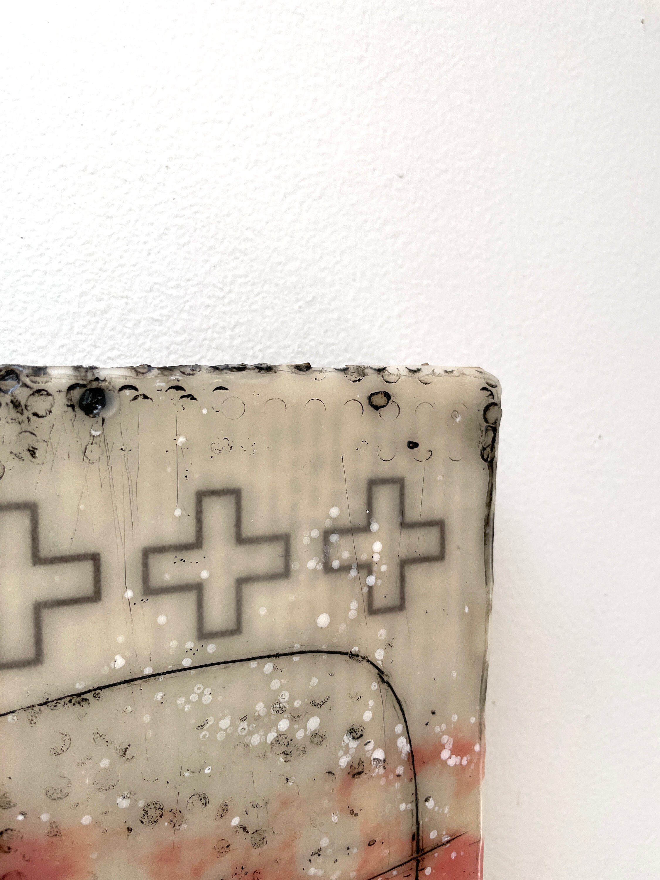 6x6 Encaustic Painting, Encaustic Collage, Encaustic Painting Original ...