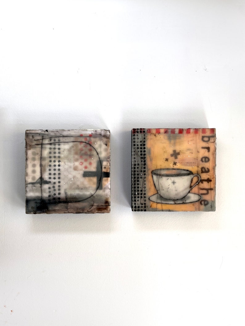 Encaustic Painting, Encaustic Collage, Collage Art, Encaustic Painting ...