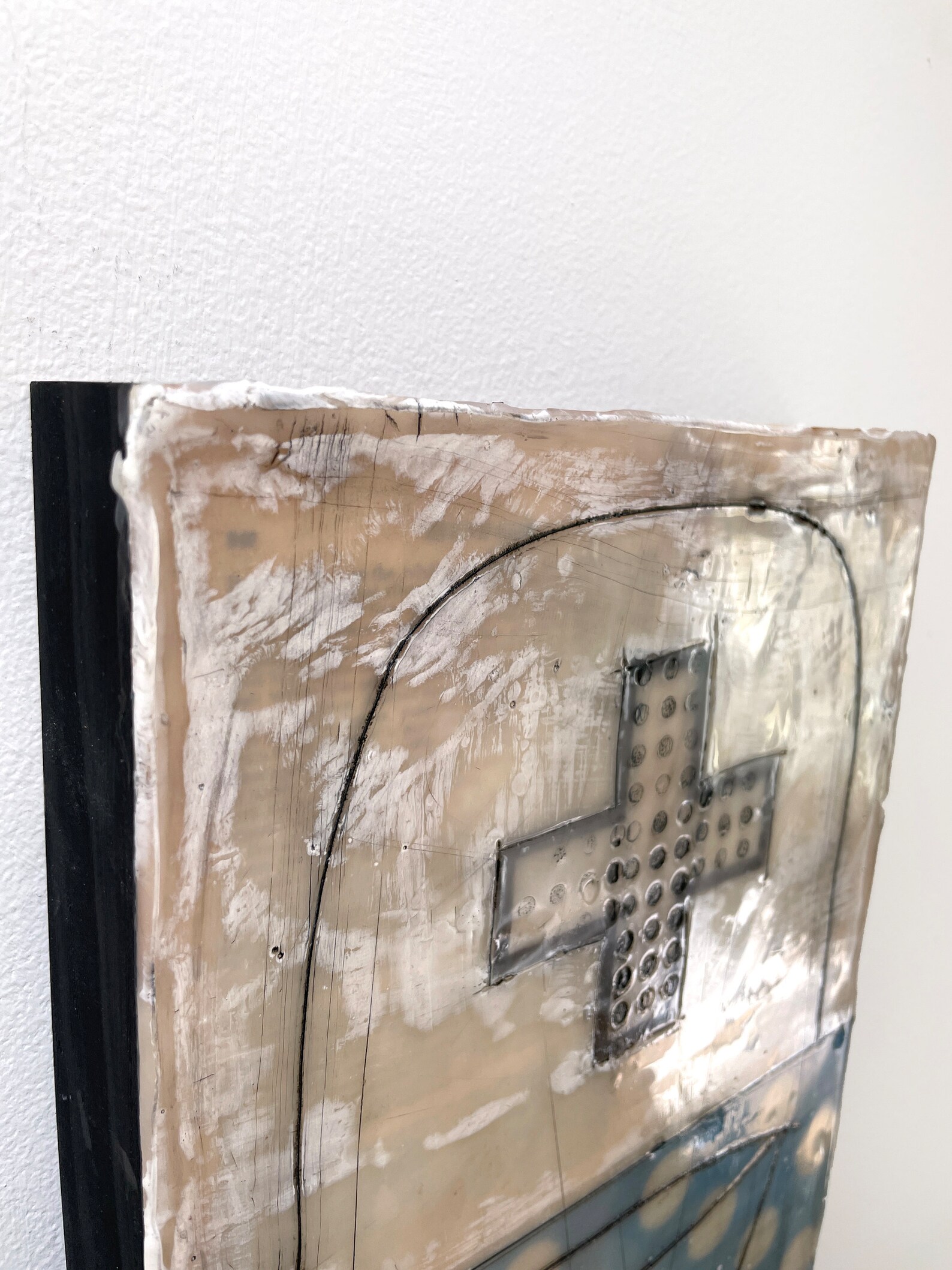 8x10 Encaustic Painting, Encaustic Collage, Encaustic Painting Original ...