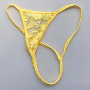 Lace G String Panty Etsy