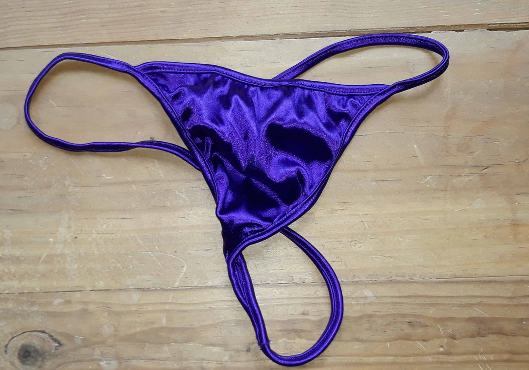 Can't Be Tamed - Satin G-string Panty - Mature - Etsy